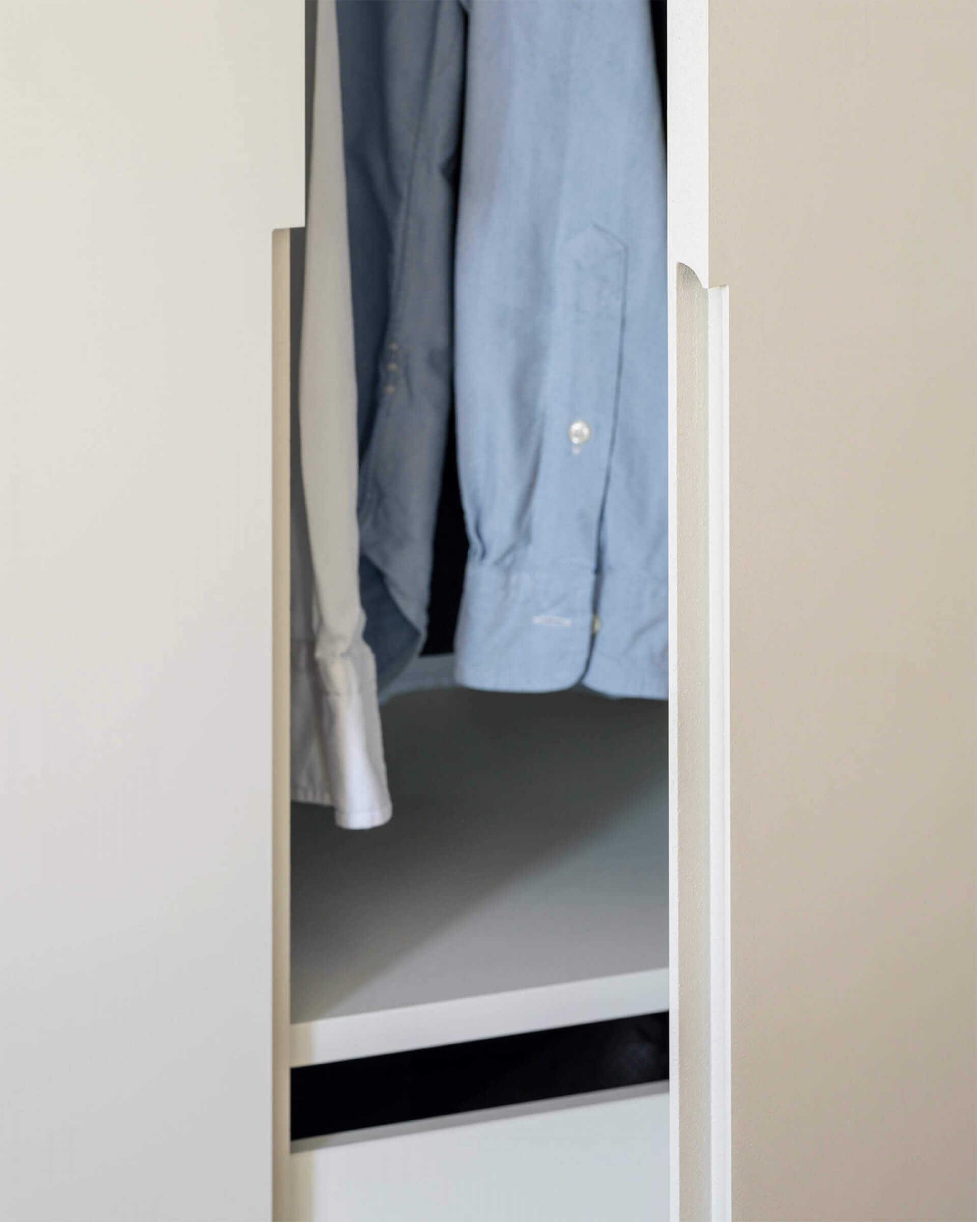 Recessed handles: for MDF-doors | Maatkasten Online